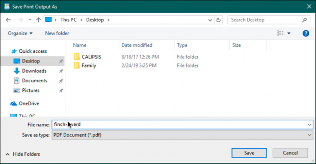 How to Save Documents As PDF in Windows 10?