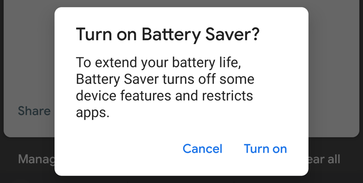 Stretch Your Android Battery with Battery Saver?