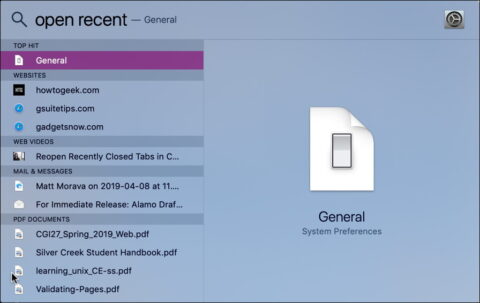 How to Enable “Open Recent” for your Mac apps?