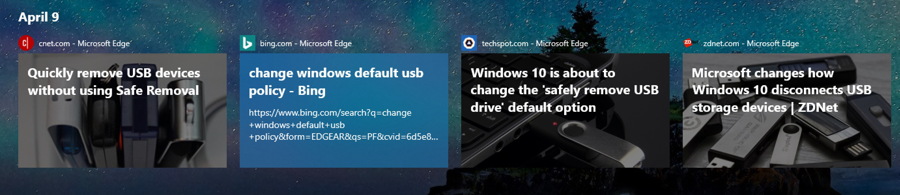 How do I get started using Windows 10 Timeline?