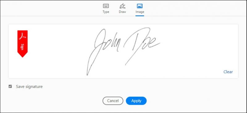 How can I sign a PDF Document in Windows?
