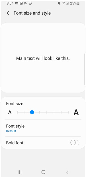 How do I Increase Font Size on my Android Phone?