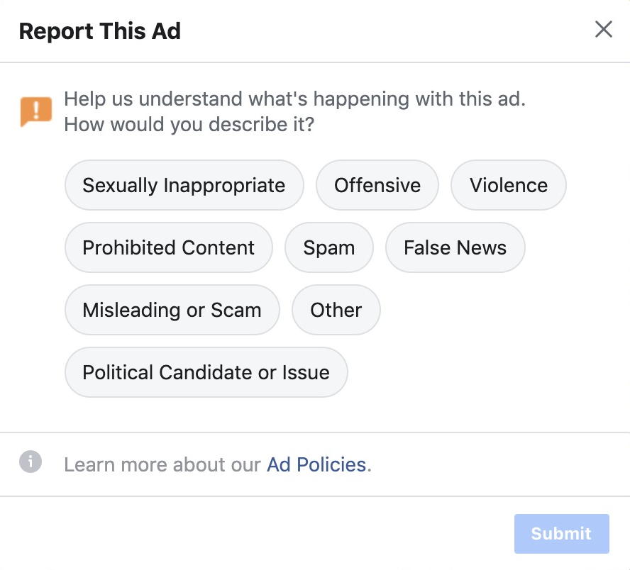 How Can I Block or Report Offensive Facebook Ads?