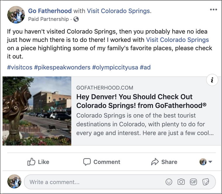 Identify Facebook “Paid Partnership” Sponsored Post Permalinks?