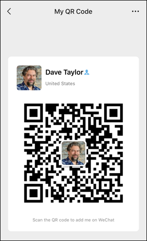 How do I create and share a WeChat QR Quickcode?