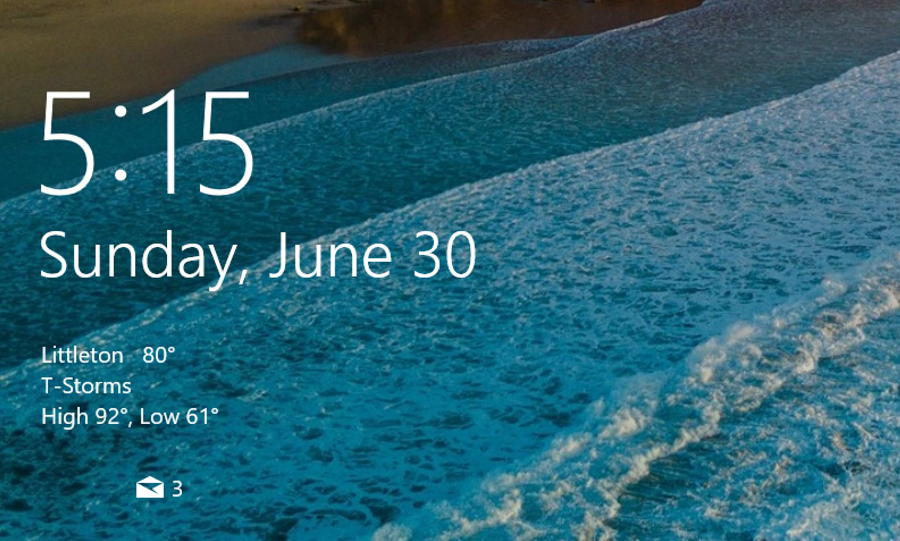 Windows 10 Login Screen: Weather Location?