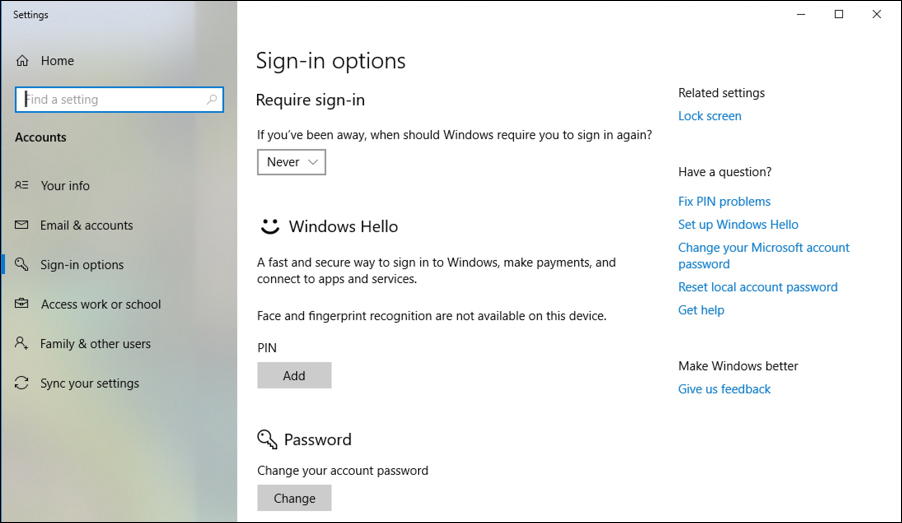 How can I Require Password on Wake on my Win10 PC? - Ask Dave Taylor