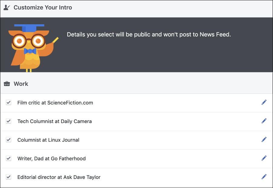 How to Change My Job Summary in Facebook?