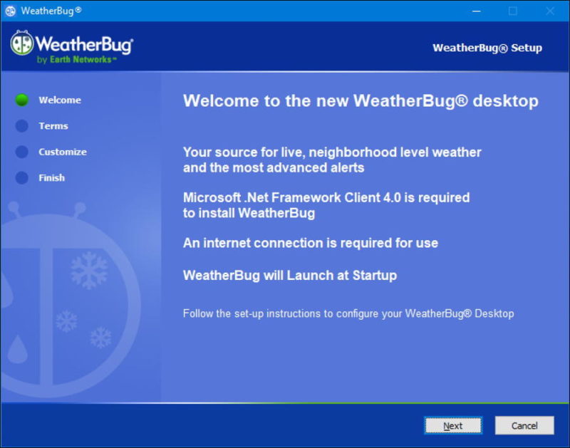Add The Weather to your Windows 10 Taskbar?
