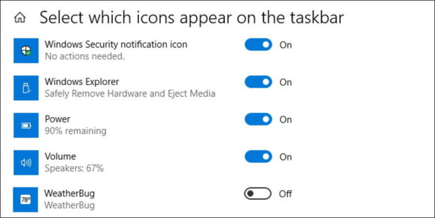 Add The Weather to your Windows 10 Taskbar?