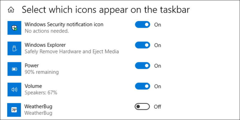 Add The Weather to your Windows 10 Taskbar?