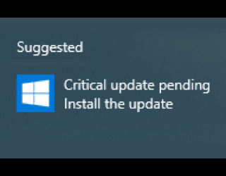 Windows 10: Critical Update Pending. What to do?