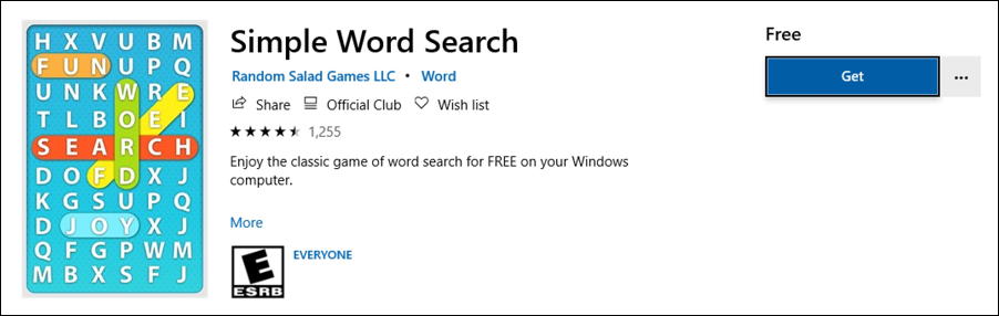 Is There A Free Word Search Game for Windows?