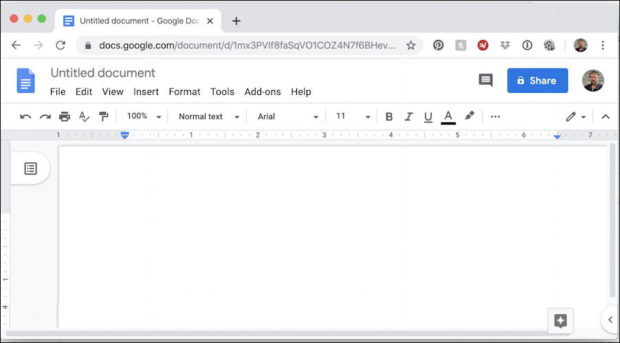 Handy “.new” Google Docs Shortcut in Google Chrome?