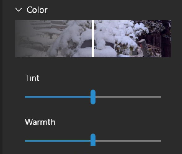 How to Fix Photo Tint (and make snow white) on a Windows PC?