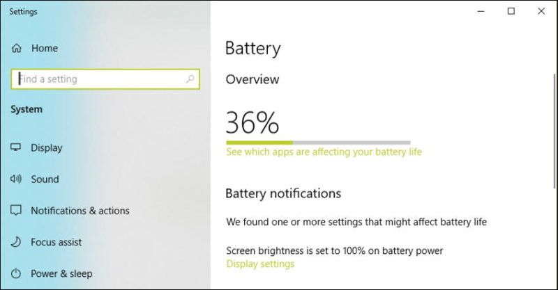 What Apps are Using Up My Windows 10 PC Battery?