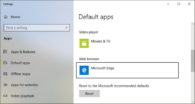 How Do I Choose a Default Web Browser in Win10?