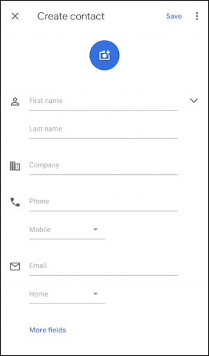 How Do I Add a New Contact in Android?