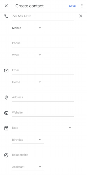 How Do I Add a New Contact in Android?