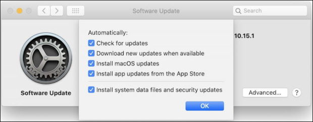 How to Force a System Update in MacOS X 10.15 Catalina?