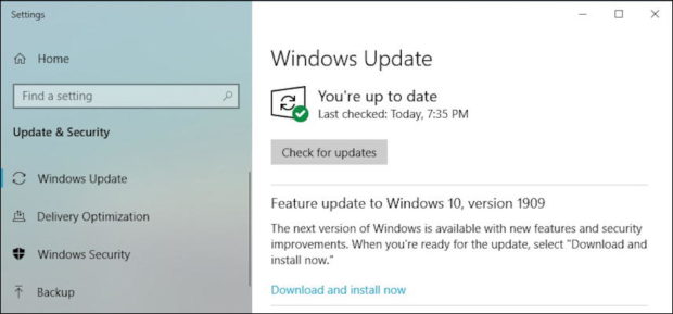 How Can I Force Upgrade Windows 10 to Release 1909?
