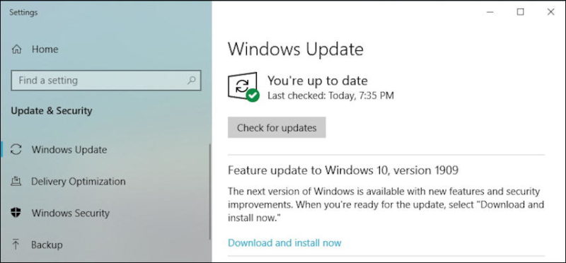 How Can I Force Upgrade Windows 10 to Release 1909?