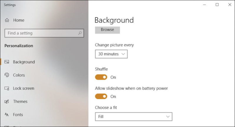 Create Custom Wallpaper Collection in Windows 10?
