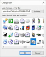 How Do I Customize Web Shortcut Icons in WIn10?