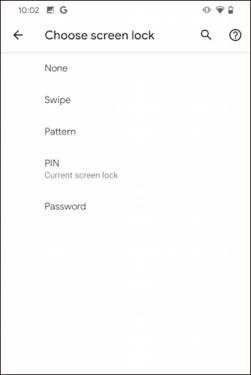 How Can I Switch My Android Phone to a Swipe Pattern Unlock?