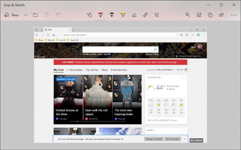 Easy Way to Capture and Crop Screen Shots in Windows 10?