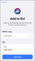 Can I Teach Siri To Use Gmail When I “Send Email”?