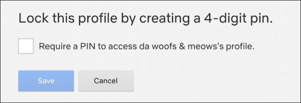 How Can I Set a Security PIN For my Netflix Profile?