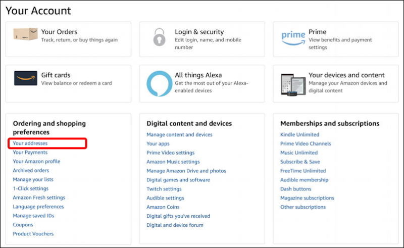 How to Remove Obsolete Addresses from my Amazon Address Book?