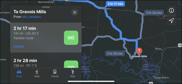 How Do I Change Route Preferences in Apple Maps?
