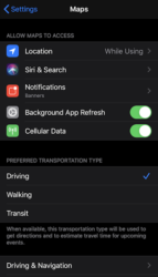 How Do I Change Route Preferences in Apple Maps?