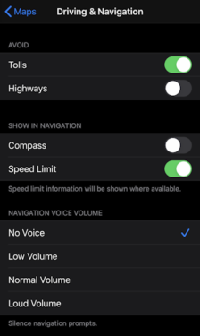 How Do I Change Route Preferences in Apple Maps?