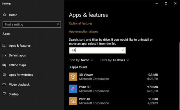 Can I Remove Windows System Programs like 3D Viewer?