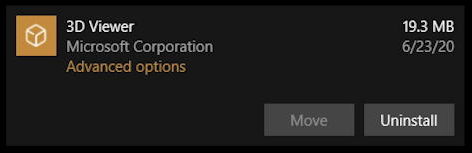 Can I Remove Windows System Programs like 3D Viewer?