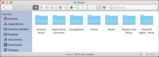 How can I display folder sizes in MacOS X Finder?