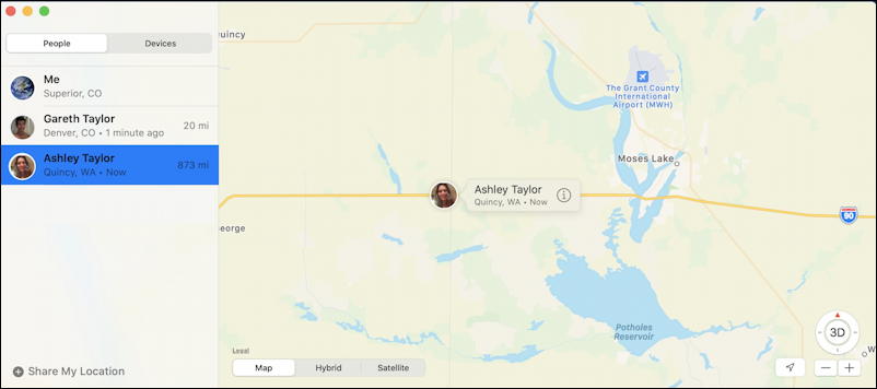 How to Calculate Time to Destination with "Find My" on a Mac? - Ask ...