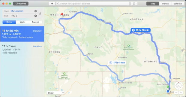 How to Calculate Time to Destination with "Find My" on a Mac? - Ask ...