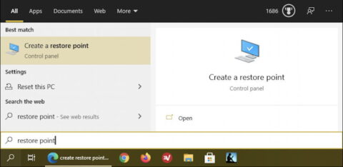 How Do I Create a System Backup/Restore Point in Windows 10?