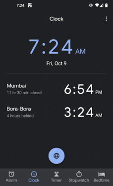 Show Multiple World Time Clocks on Android Home Screen?