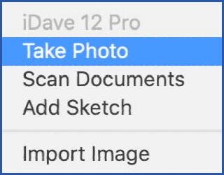 Insert iPhone Photo into Mac Message or Document?