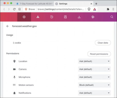 What All’s On The Brave Web Browser Address Bar?