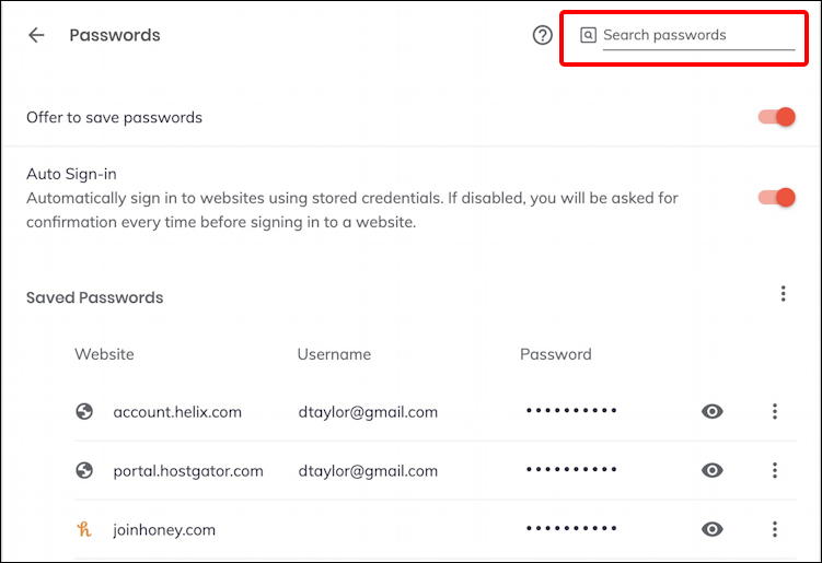 How To Delete Incorrect Saved Passwords In Brave