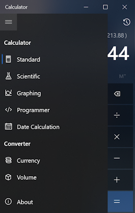 All The Secret Features and Capabilities of Microsoft Calculator