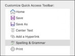How to Customize Quick Access Toolbar in Microsoft Word?