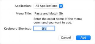 Switch “Paste” & “Paste and Match Style” Keyboard Shortcuts on MacOS?