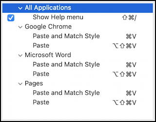 Switch “Paste” & “Paste and Match Style” Keyboard Shortcuts on MacOS?